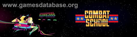 Combat School Arcade Artwork Marquee