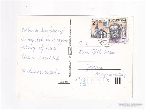 Ka241 Régi Karácsonyi üdvözlő Képeslap Lengyel Cseh Vegyes