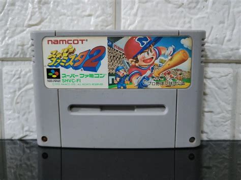 Super Famista 2 Authentic Super Famicom Game Video Gaming Video