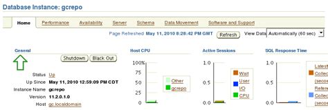 metric collection error after fresh install of oracle enterprise