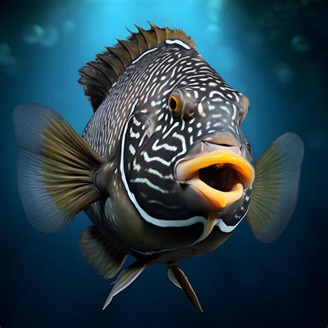 Premium Ai Image Trigger Fish