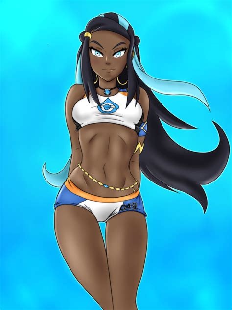 Nessa Pokemon Sword And Shield By Ghost Troupe On Deviantart