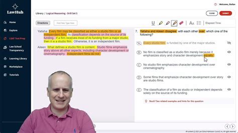 How To Identify A Lsat Point Of Disagreement Using Lawhub Logical