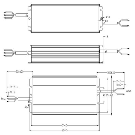 Led захранване Glp 24v 350w 146a Ip67 Emagbg