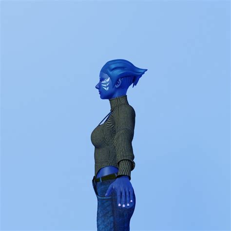 Rendered In Blander 3d Model Rigged Cgtrader