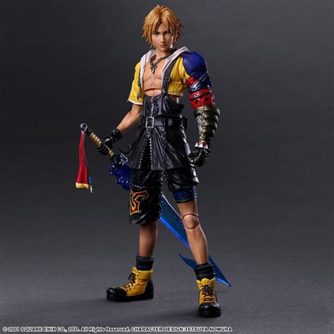 Final Fantasy X Tidus Play Arts Kai Action Figure