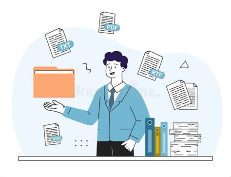 Different Digital Documents Stock Illustrations 500 Different Digital Documents Stock