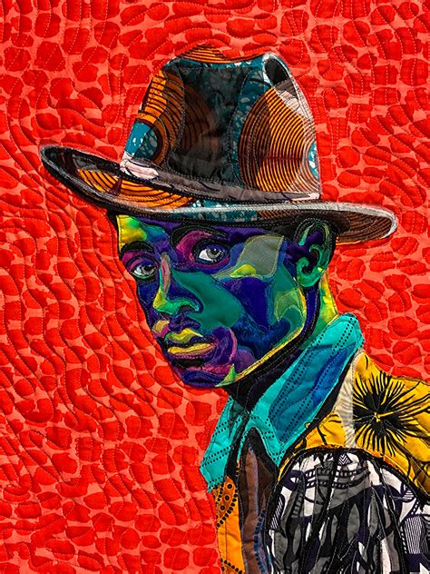 Polychromatic Quilts By Bisa Butler Daily Design Inspiration For Creatives Inspiration Grid