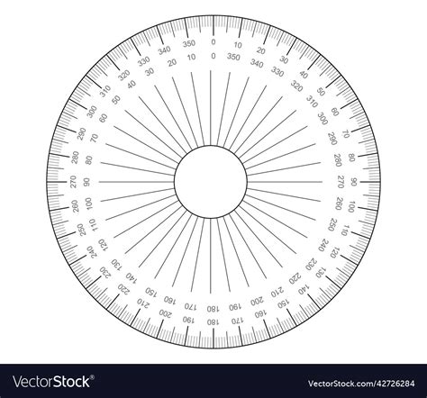 Circular Protractor Radius At Roy Chowdhury Blog