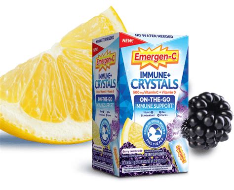 Emergen C Crystals For Immune Support Emergen C