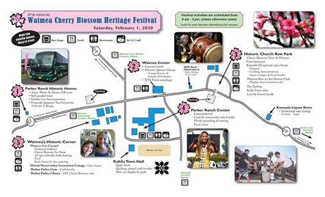 Cherry Blossom Parade Route Map