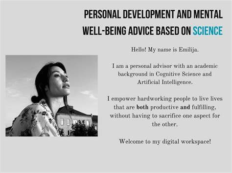 Science Based Personal Development And Mental Health Support Tools Upwork