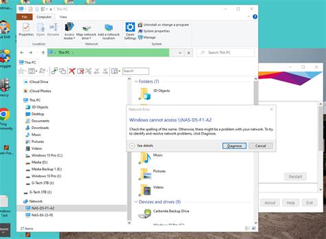 ready nas 314 fine on raidar but can t open in file explorer