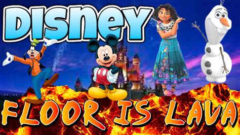 Disney Floor Is Lava Brain Break Youtube