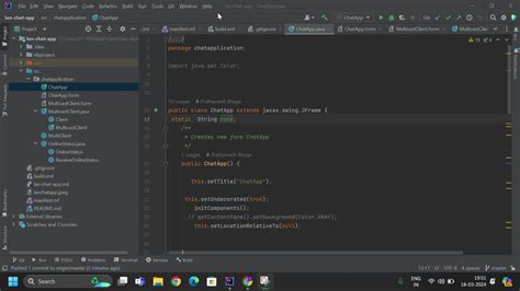 prathamesh bhoge on linkedin the lan chat app is a java swing project