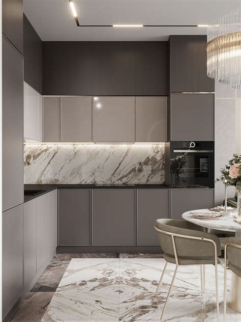 Кухня в современном стиле | Contemporary kitchen design, Kitchen design ...