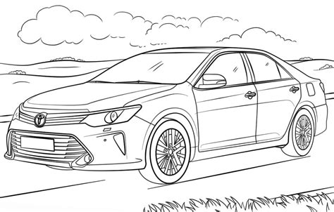 Desenhos De Carro Toyota C Hr Para Colorir E Imprimir Coloririnfo