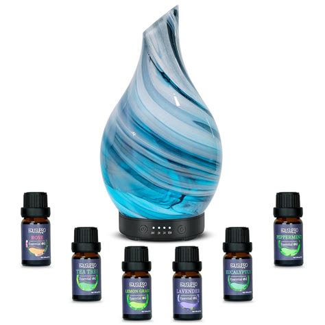 Oil Diffuser And Essential Oils Set Aromatherapy Diffuser With 6