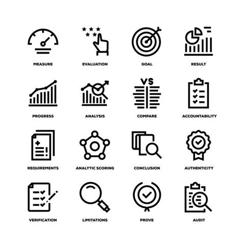 Assessing Icon Illustrations Royalty Free Vector Graphics And Clip Art