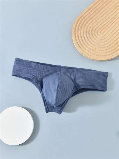 Shein Mens Elastic Soft Sexy Revealing Thong Underwear Tempting T