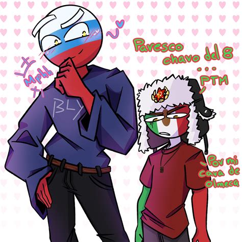 Countryhumans India X Russia Country Ships Fanart Rusmex Hard X Mexico