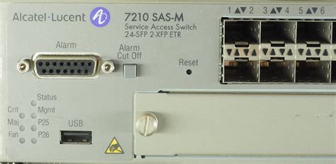 Alcatel Lucent 7210 Sas M 3he06035aa 24 Sfp 2 Xfp Etr Service Access