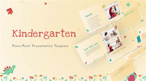 Free Kindergarten Powerpoint Theme Slidebazaar