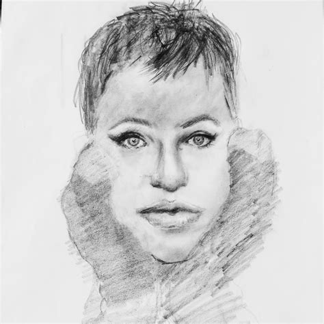 Katy Perry Pencil Drawing
