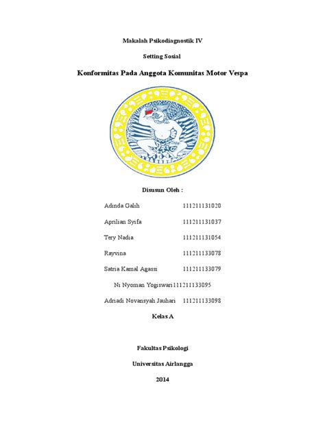 Pengertian Konformitas Pdf