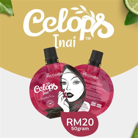 Inai Celops Inaidamia Inai Sah Solat Inai Pengantin Inai Merah