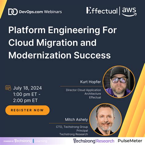 Platform Engineering For Cloud Migration And Modernization Success