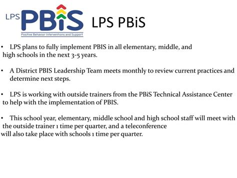 Ppt Pbis Overview Powerpoint Presentation Free Download Id4504818
