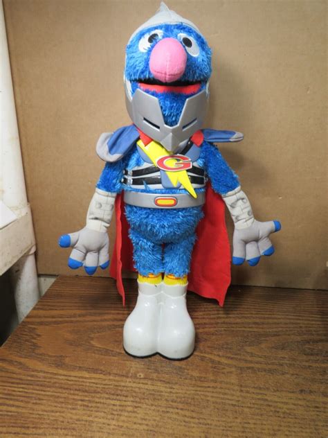Sesame Street Super Grover 15” Talking Plush 2010 Works 4847010066