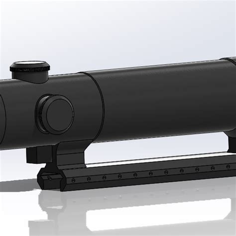 🔫 Scrome J4 Scope・free Step File For 3d Printing・cults