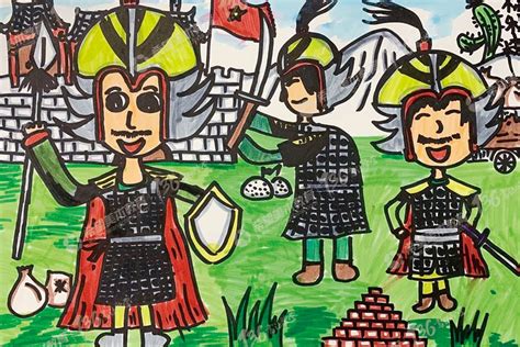 儿童创意美术儿童画作品