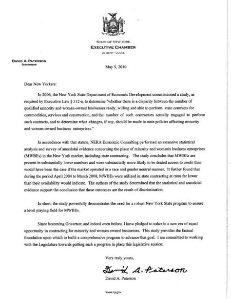 The State Of Minority And Women Owned Business Enterprise