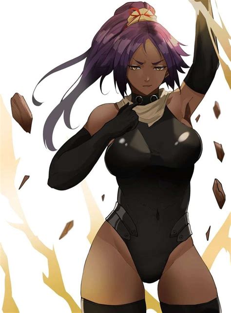Pin On Yoruichi Shihoin