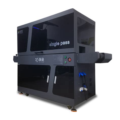 Single Pass Uv Printer Industrial Digital Uv Printer Ac Color