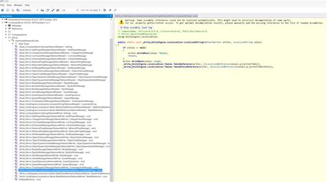 Weaver Using Inaccessible Properties When Trying To Serialize Localizedstring · Issue 3485
