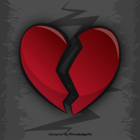 Broken Heart Emoji Broken Heart Emoji Stock Illustrations 582