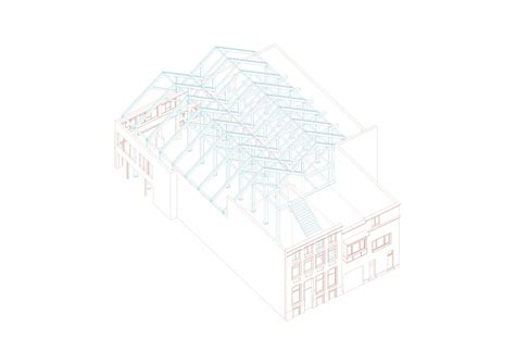 Primary Structure Axonometric Jukyung And Uk