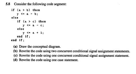 58 Consider The Following Code Segment If A B
