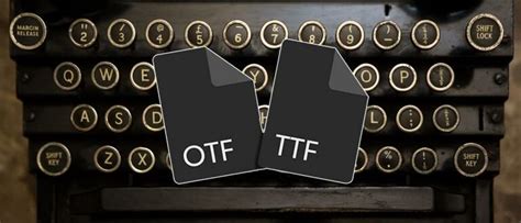 perbedaan antara font ttf dan otf mana yang lebih baik jalantikus
