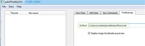 Pyexiftoolgui Una Interfaz Gráfica Para Exiftool