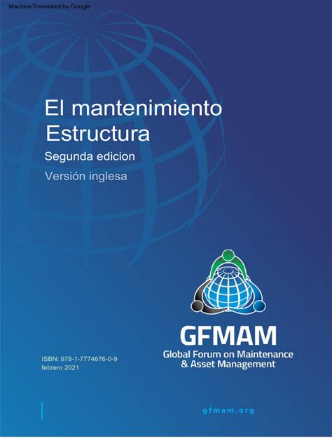 Gfmam Maintenance Framework 2nd Edition Final Pdf Ingeniería De
