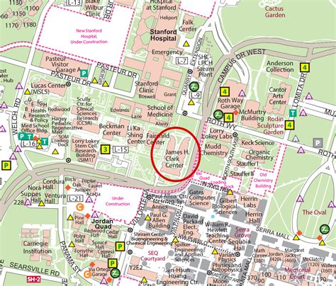 Stanford Campus Map Printable