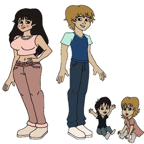 Robbie Jenny Billy And Janice By Khwarrior On Deviantart