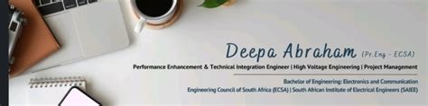 Deepa Abraham Pr Eng Project Management Performance Enhancement