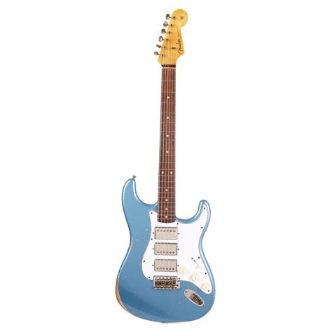 Fender Custom Shop Triple Humbucker Stratocaster Journeyman Relic Blue