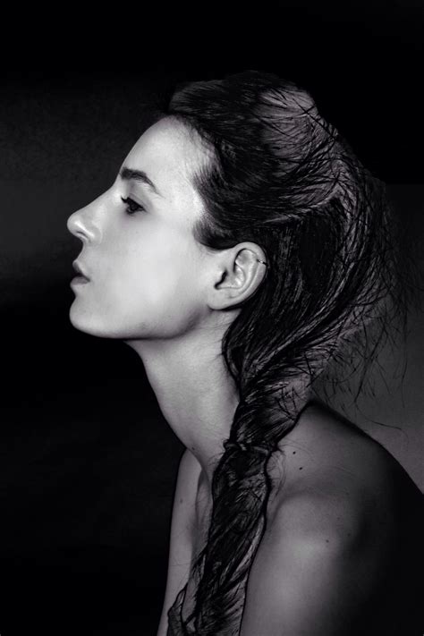 Portrait Photography Black And White Profile